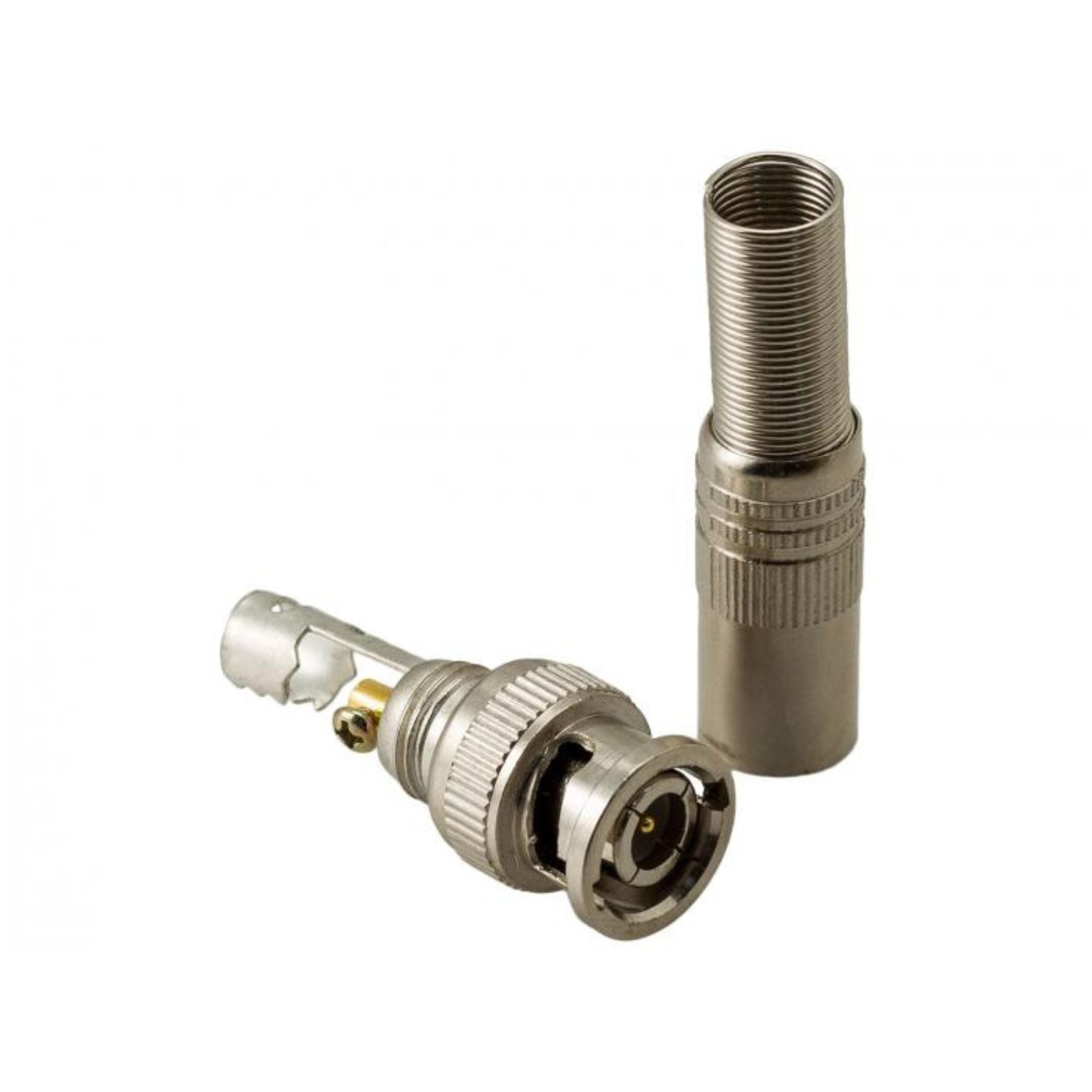 Co-Axial RG59 Coax Male BNC Twist On Connector Adaptor for CCTV